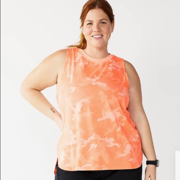 tek gear | Tops | Nwt Tek Gear Womens Camo Workout Tank Size 3x | Poshmark